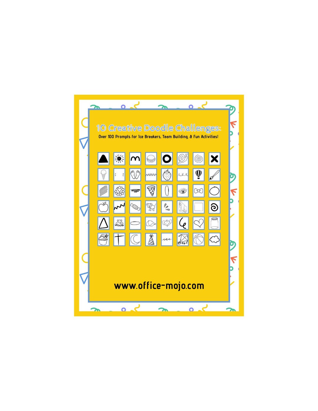 Doodle Challenge Pack - 10 Fun Challenges & 100+ Creative Prompts - Etsy