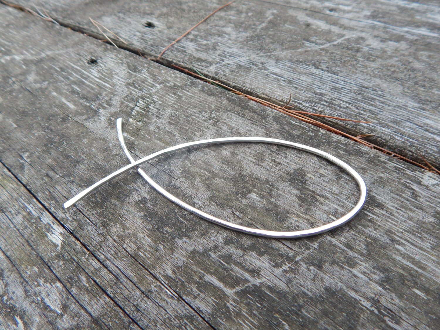 One Fish, Two Fish Sterling Silver Shawl or Scarf Pin - Etsy