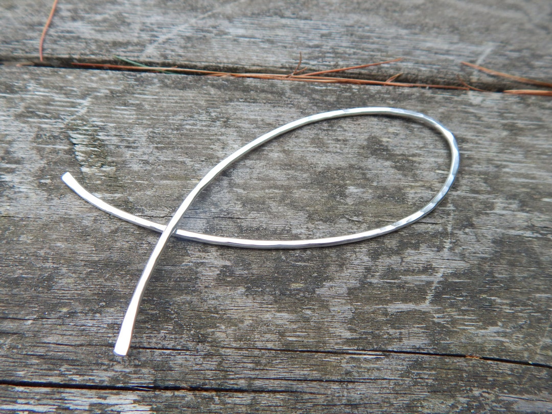 One Fish, Two Fish Sterling Silver Shawl or Scarf Pin - Etsy