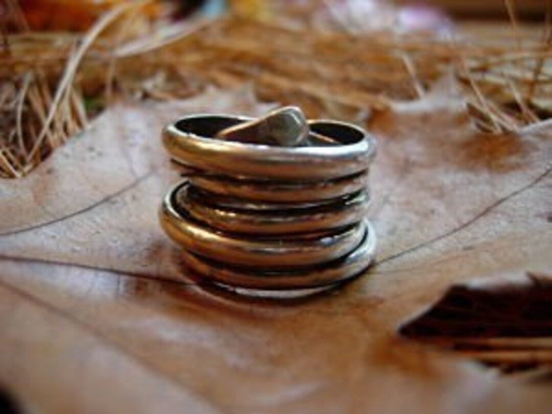 Funky Wrap Ring, Sterling Silver Wrap Ring - Etsy