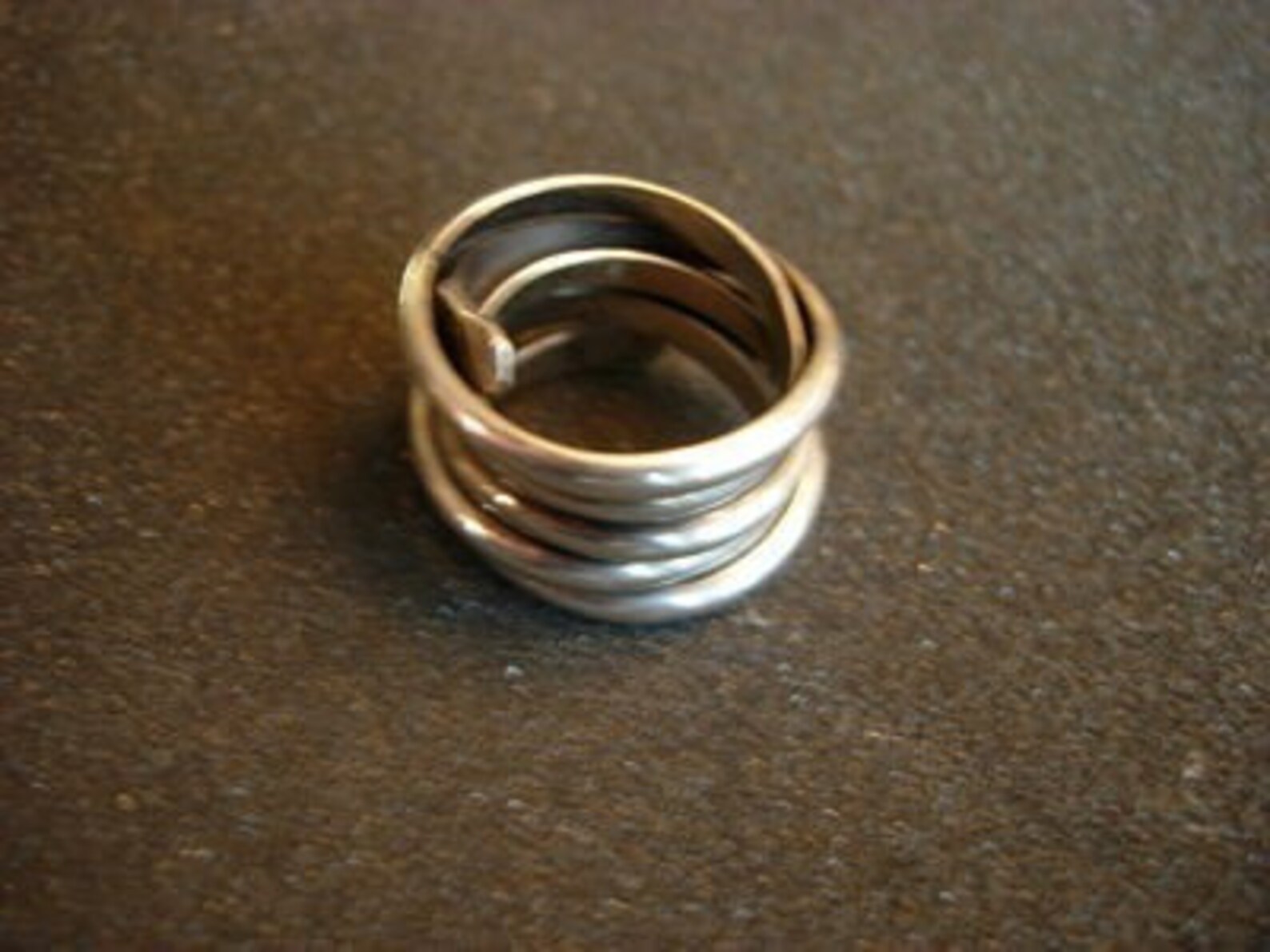 Funky Wrap Ring, Sterling Silver Wrap Ring - Etsy