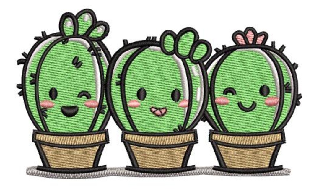 Cactus Embroidery Design, Machine Embroidery Designs, Embroidery ...