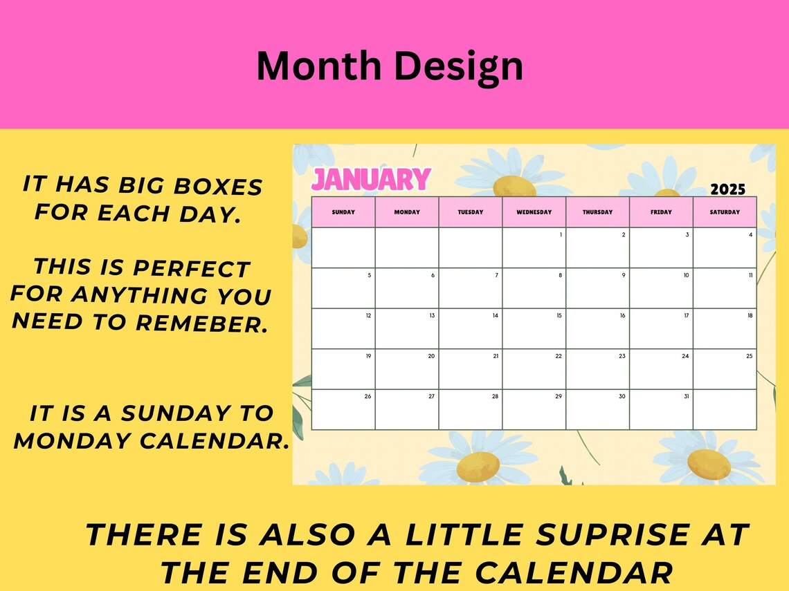 Digital Calendar, Digital 2025 Calendar, Digital 2025 to 2026 Calendar ...