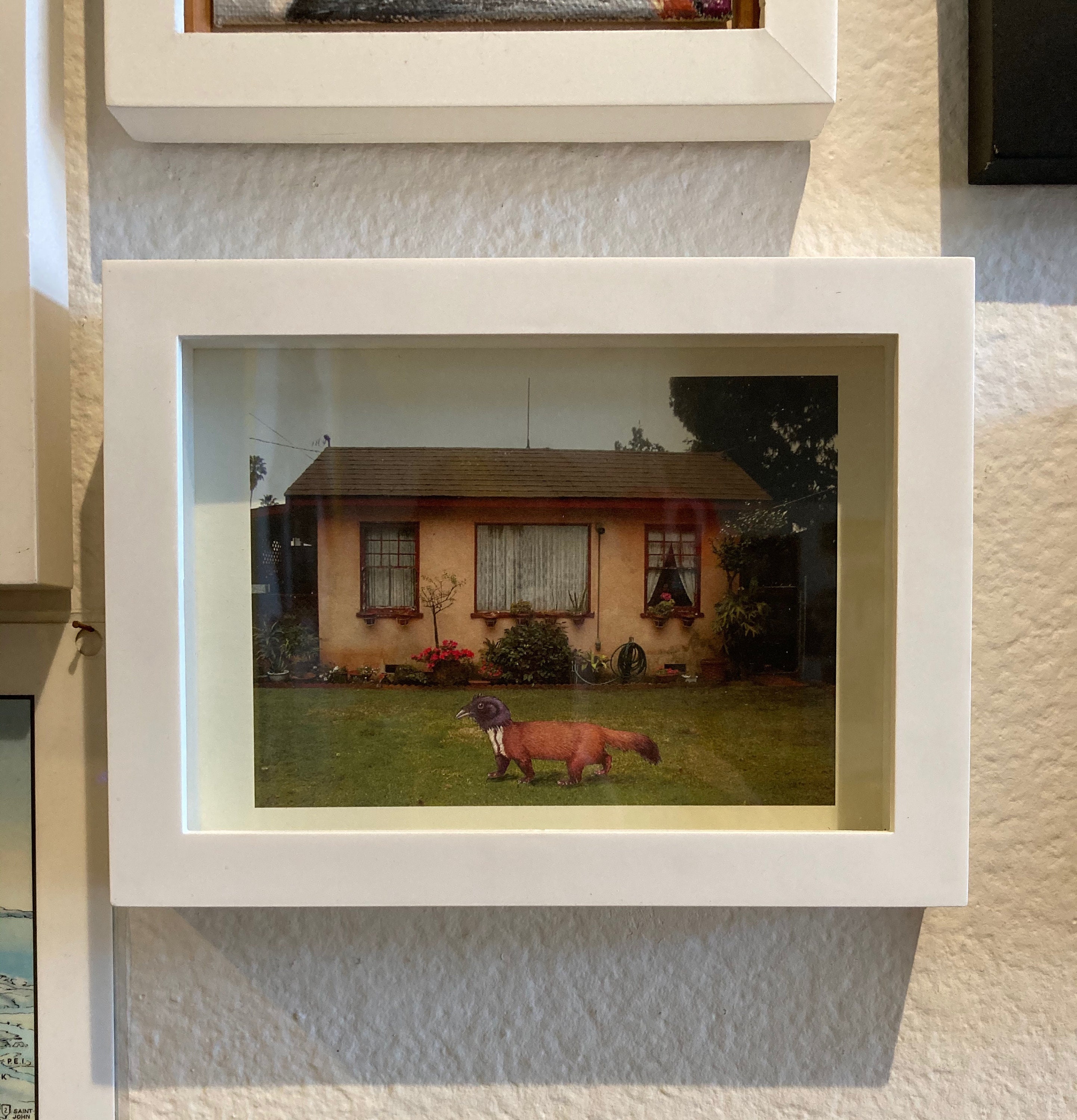 Surreal Raven Art Weasel and Crow Hybrid Framed Print 5x7 - Etsy