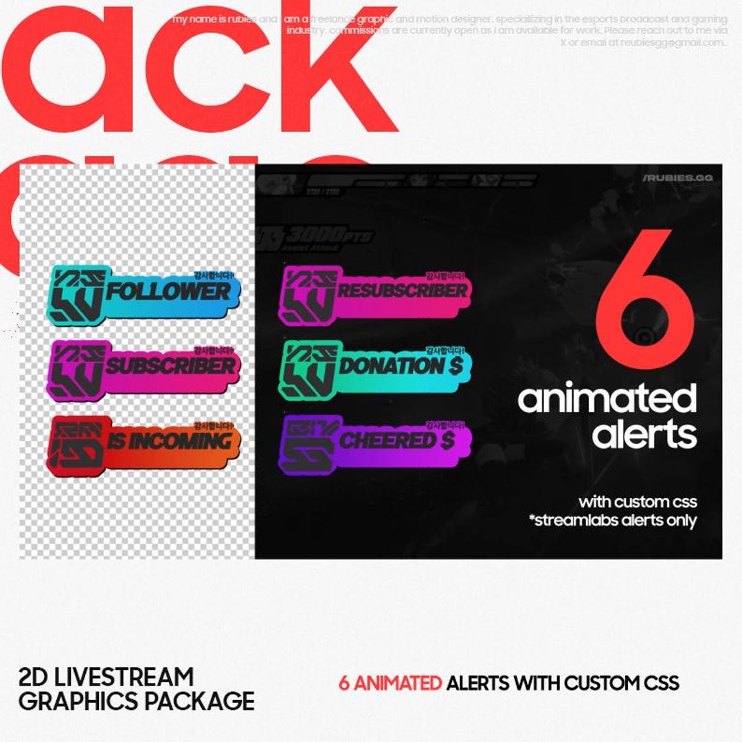 ZZZ Alerts ZZZ Twitch Alerts Zenless Zone Zero Animated Alerts Retro Alerts Custom CSS Zenless ...