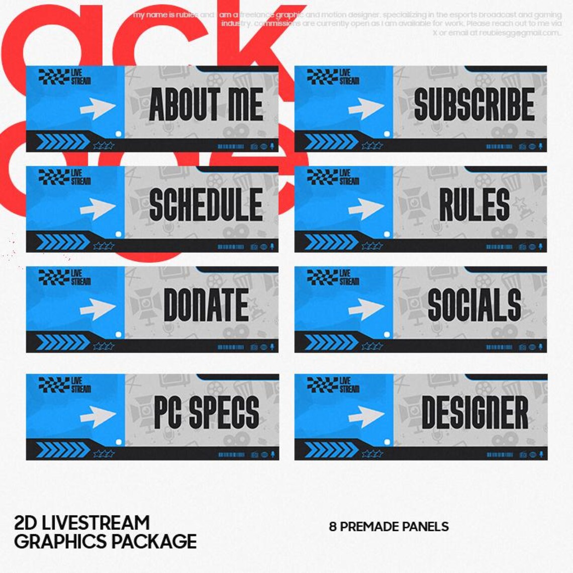 Retro Overlay Graphics Y2k Stream Overlays ZZZ Twitch Stream Overlay ...