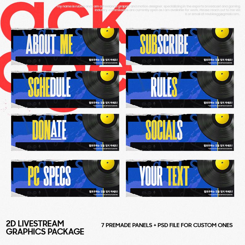 ZZZ Animated Overlay ZZZ Animated Twitch Stream Graphics ZZZ Stream ...