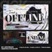 Stream Overlay Graphics Livestream Package 2D Design Paper Grunge Art ...