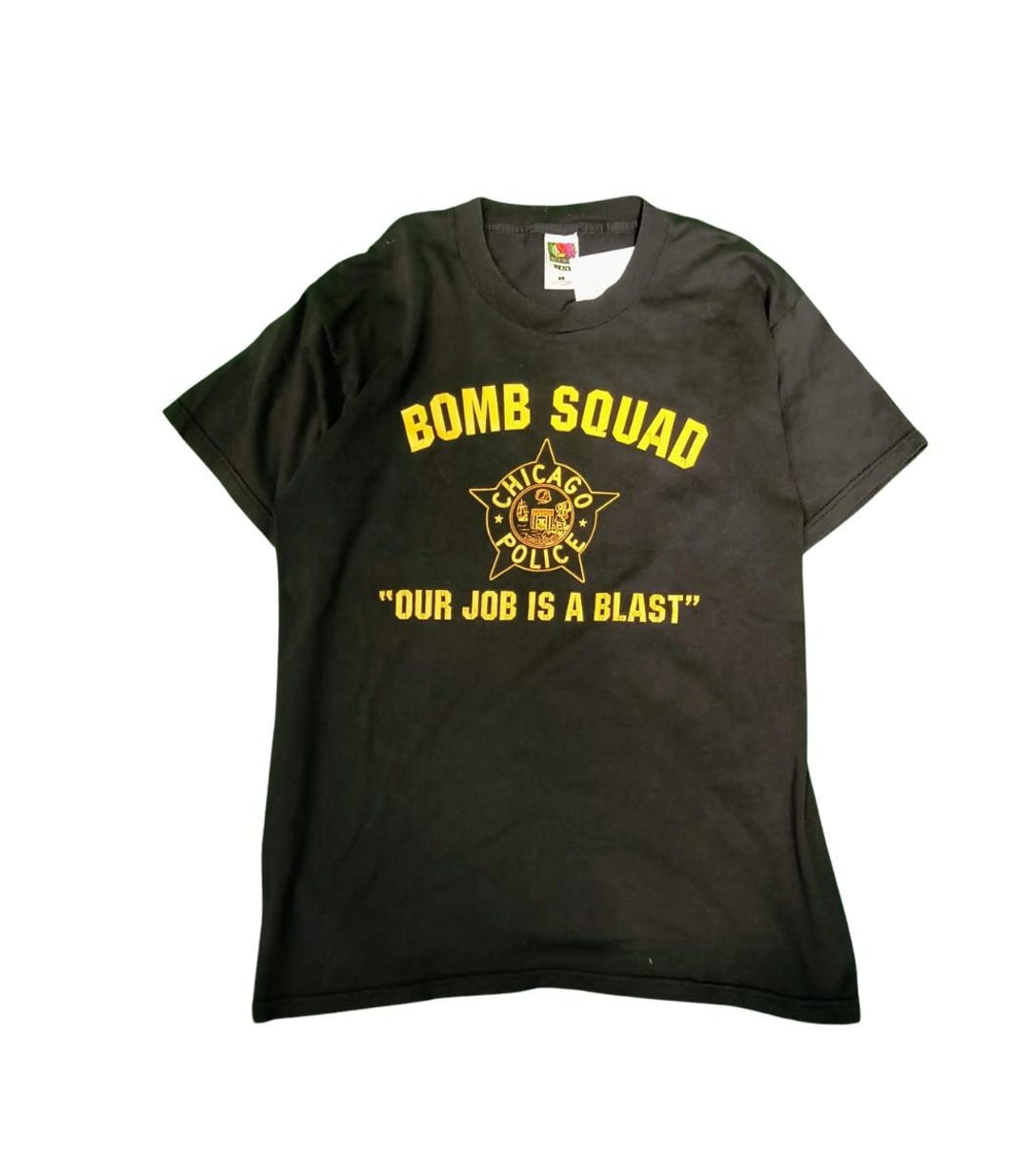Vintage Bomb Squad "our Job is a Blast" Funny Comic T-shirt - Etsy