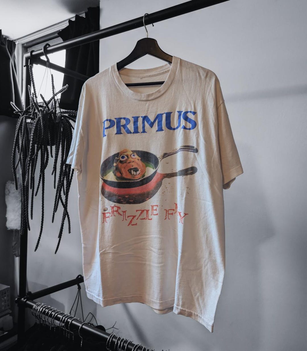 1991 Primus T Shirt "frizzle Fry" Graphic Band Tour Hanes Rare T-shirt ...