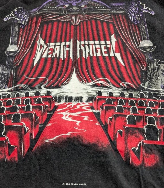 1990 Vintage Death Angel "act III" band heavy metal G… - Gem