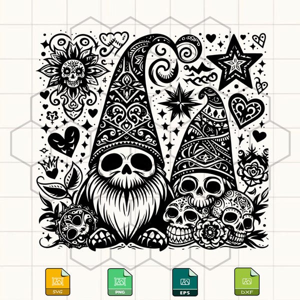 Skeleton Gnomes - Etsy