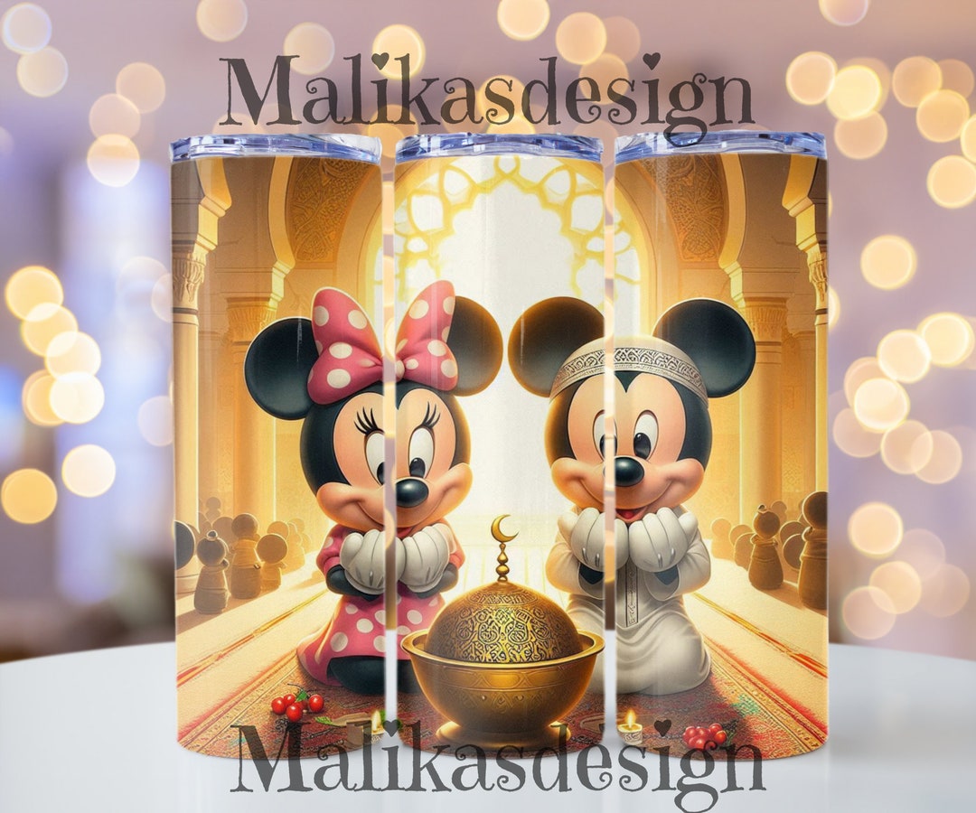 Bundle Mouse in Mosque, Islam. 20oz Sublimation Tumbler Wrap - Etsy