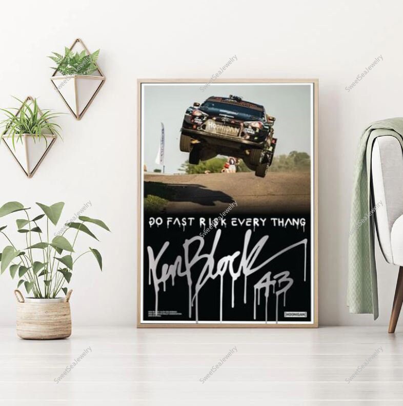 Rip Ken Block 43 Vintage Poster sold by Emma Moore | SKU 39302602 | 45% ...