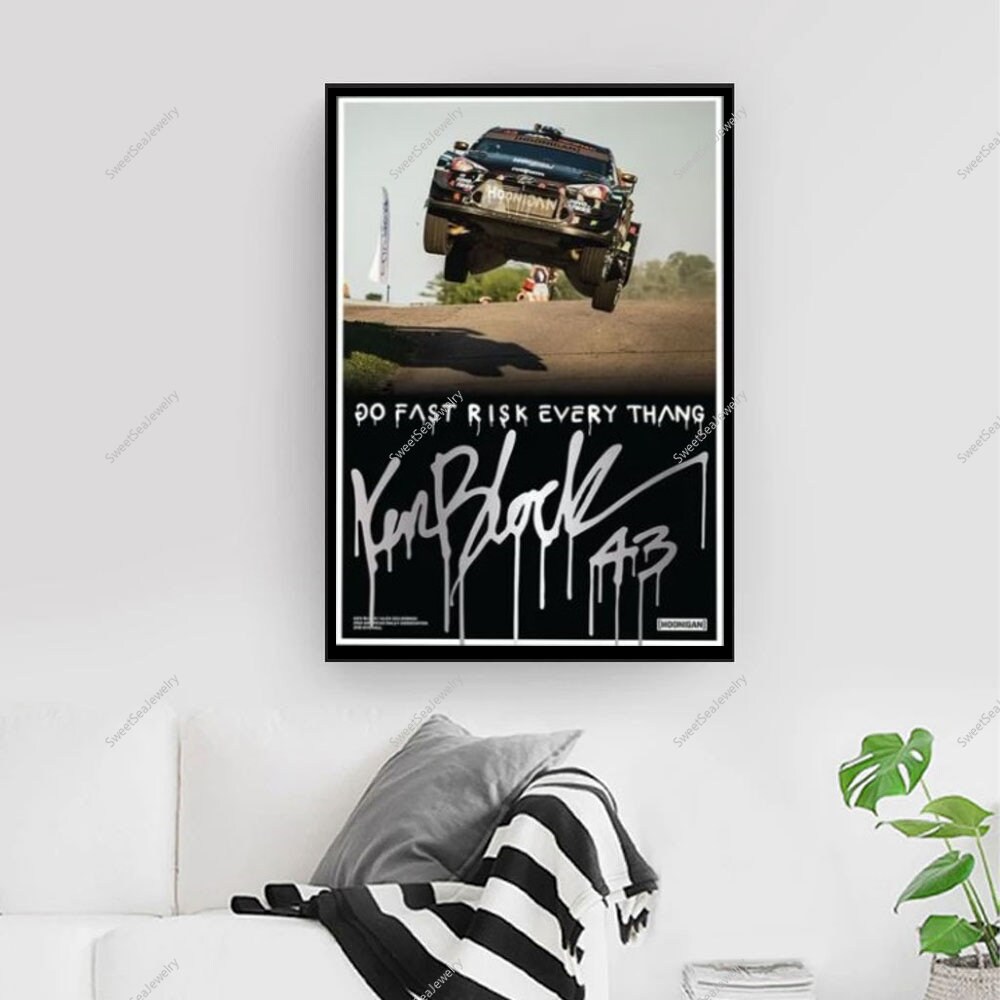 Rip Ken Block 43 Vintage Poster sold by Emma Moore | SKU 39302602 | 45% ...