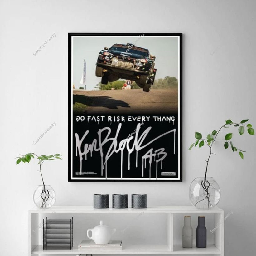 Rip Ken Block 43 Vintage Poster sold by Emma Moore | SKU 39302602 | 45% ...