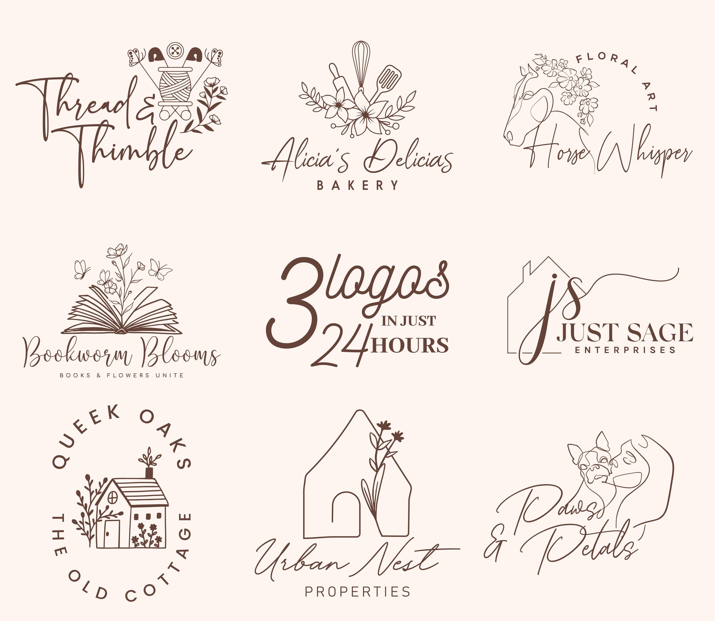 Custom Logo Design, Modern Company Logo Creator, Custom Logo ...