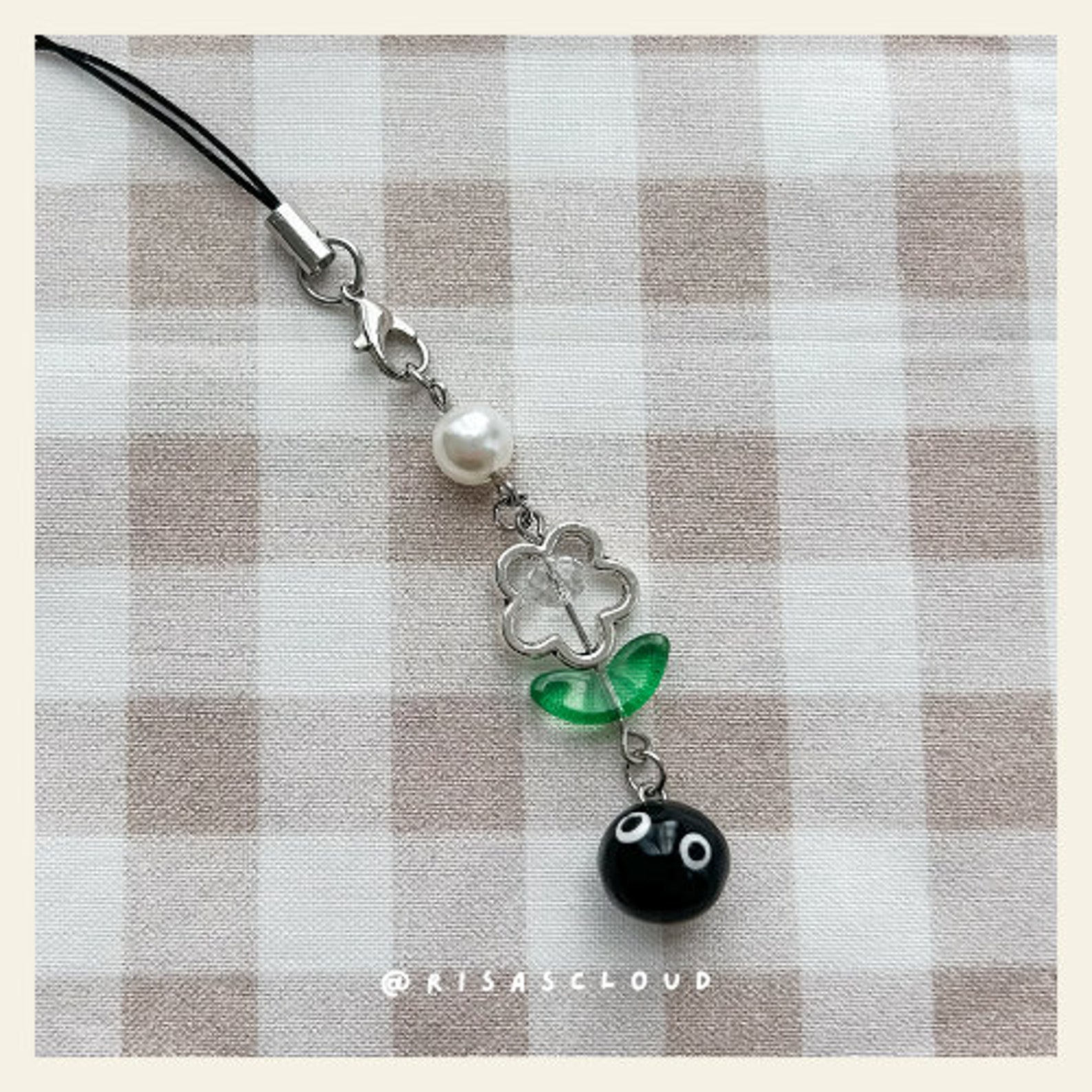 Susuwatari Charm Soot Sprite Ghibli Inspired Keychain Aesthetic ...