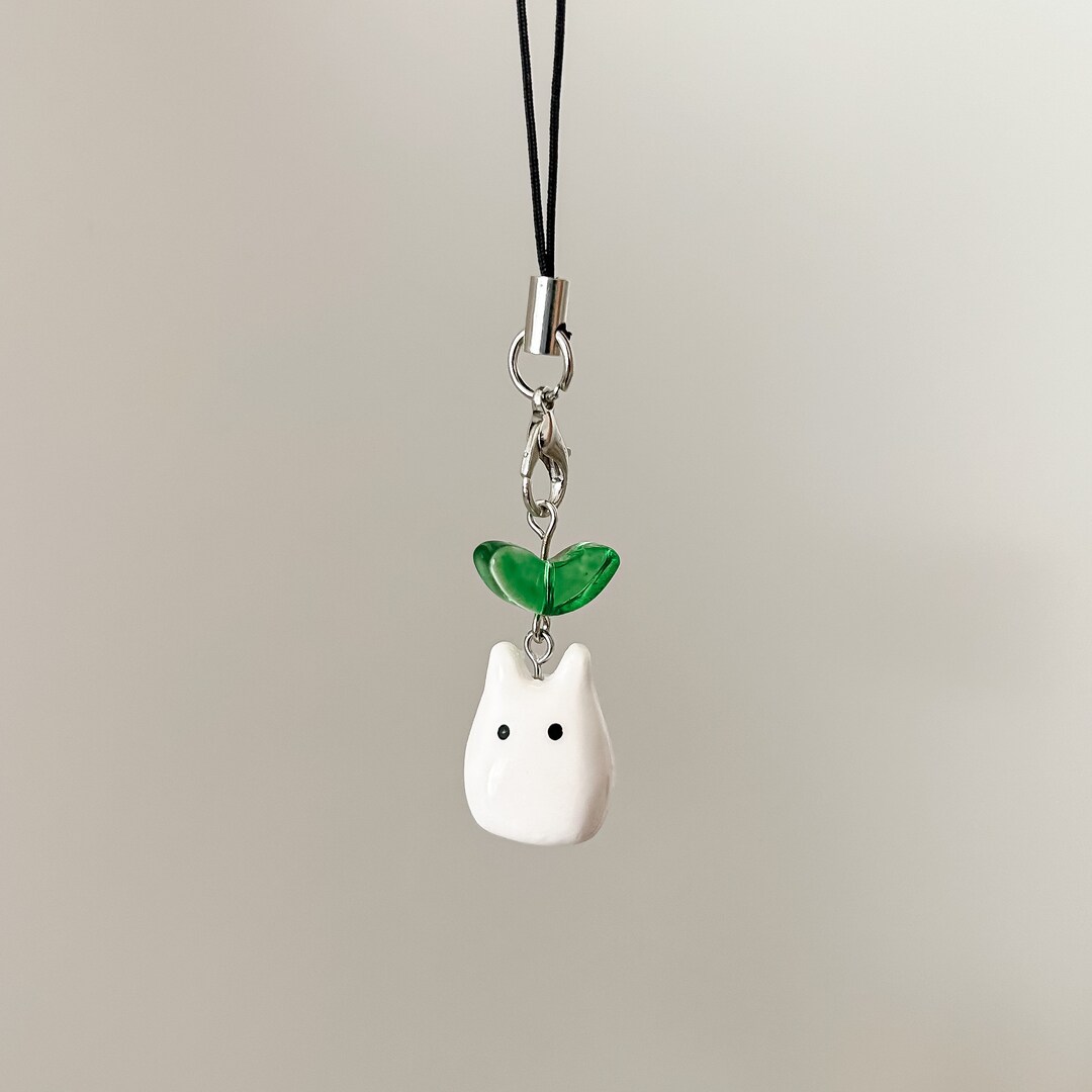 Chibi Sprout Charm | Keychain | Totoro | Ghibli Inspired | Aesthetic ...