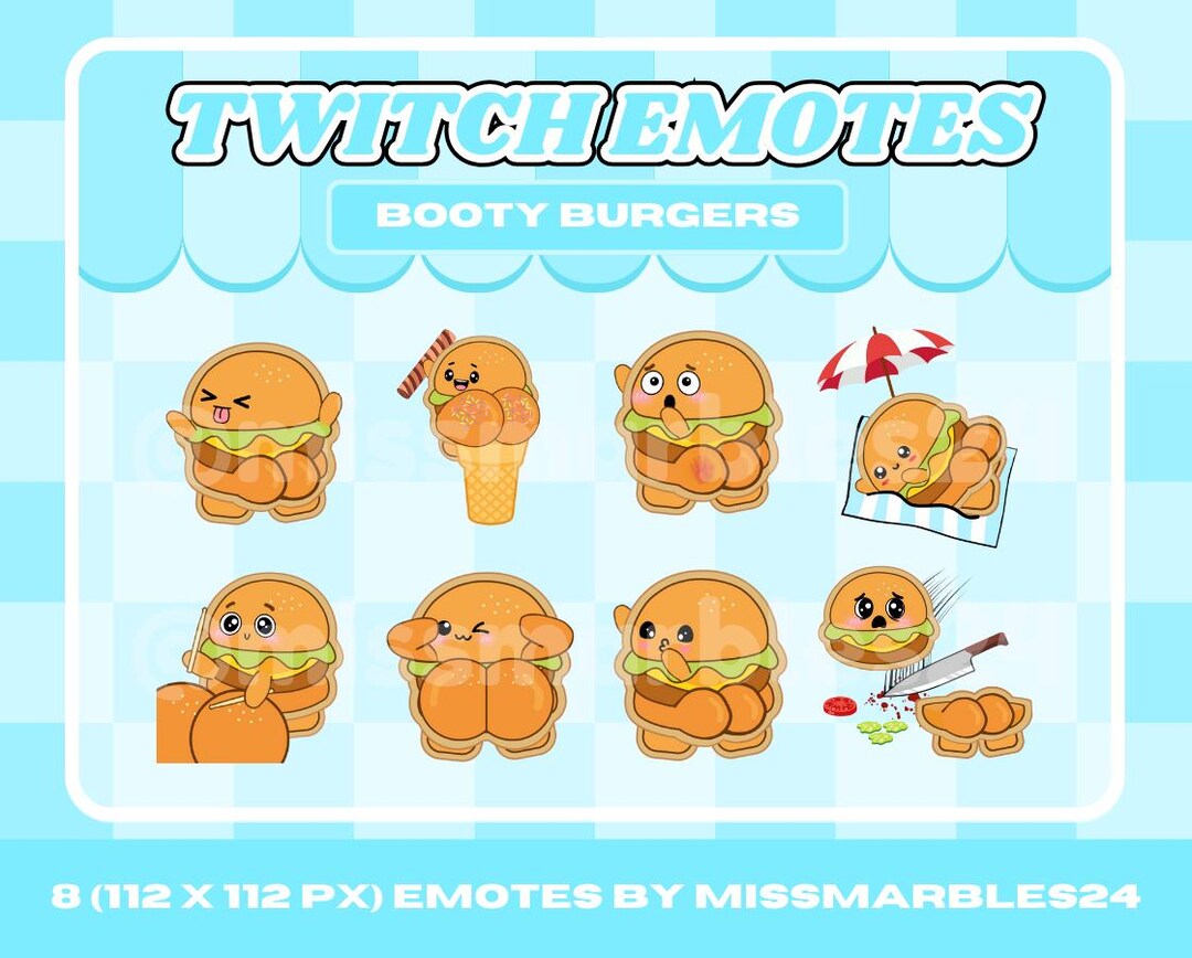 Burger Emote, Burger Buns, Booty, Ice Cream, Beach, Bongo Buns, Slice ...