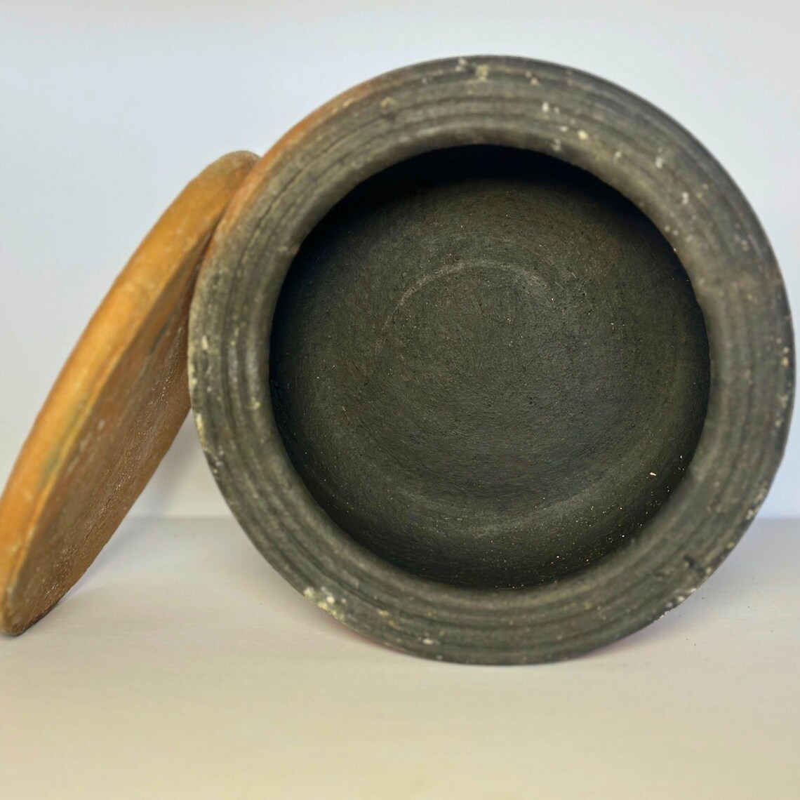 Unglazed Cooking Pot - Natural Clay Cookware for Open Fire / Oven ...