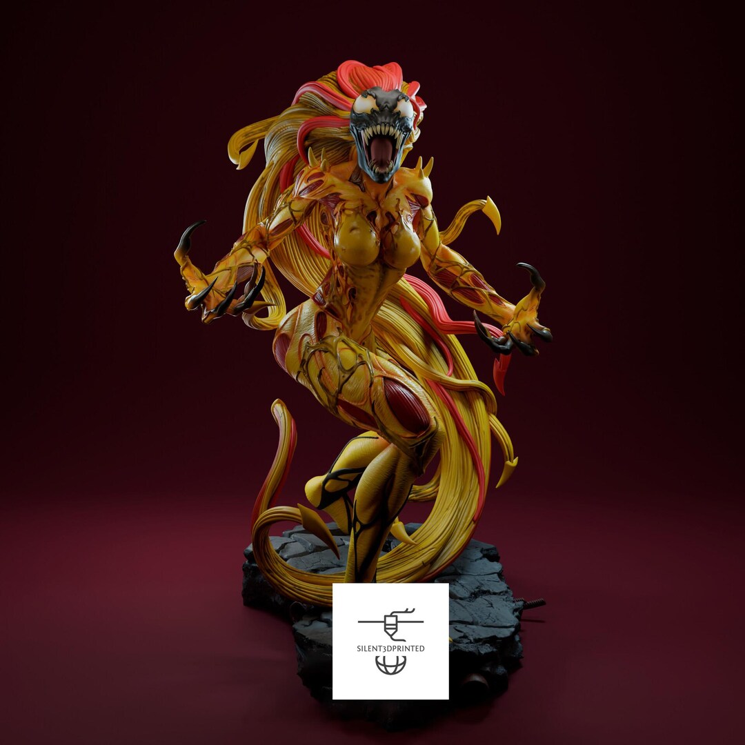 Scream Venom High Quality STL File,3d Digital Printing STL File for 3D ...