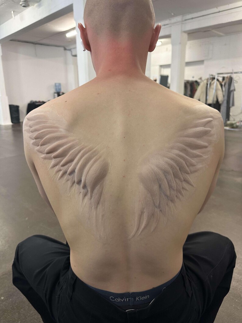 Prosthetic Silicone Wings, Wings, Fancy Dress, Fairy Wings, Halloween ...