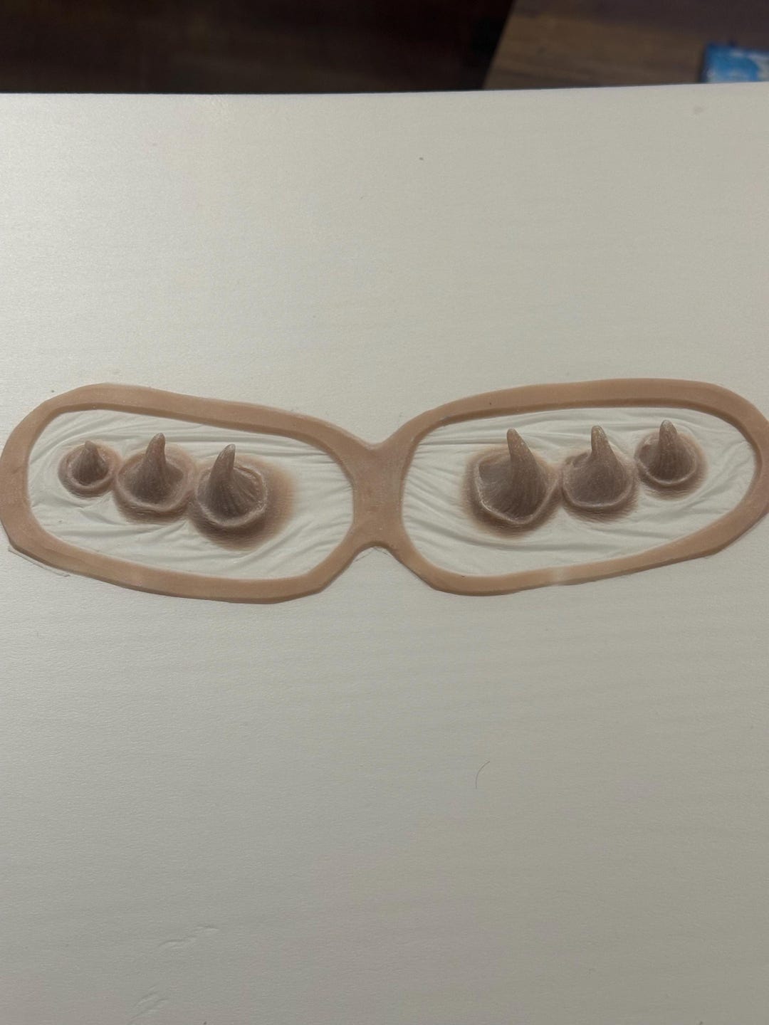 Handmade Silicone Prosthetic Horns: SFX Makeup, Cosplay Devil Horns ...