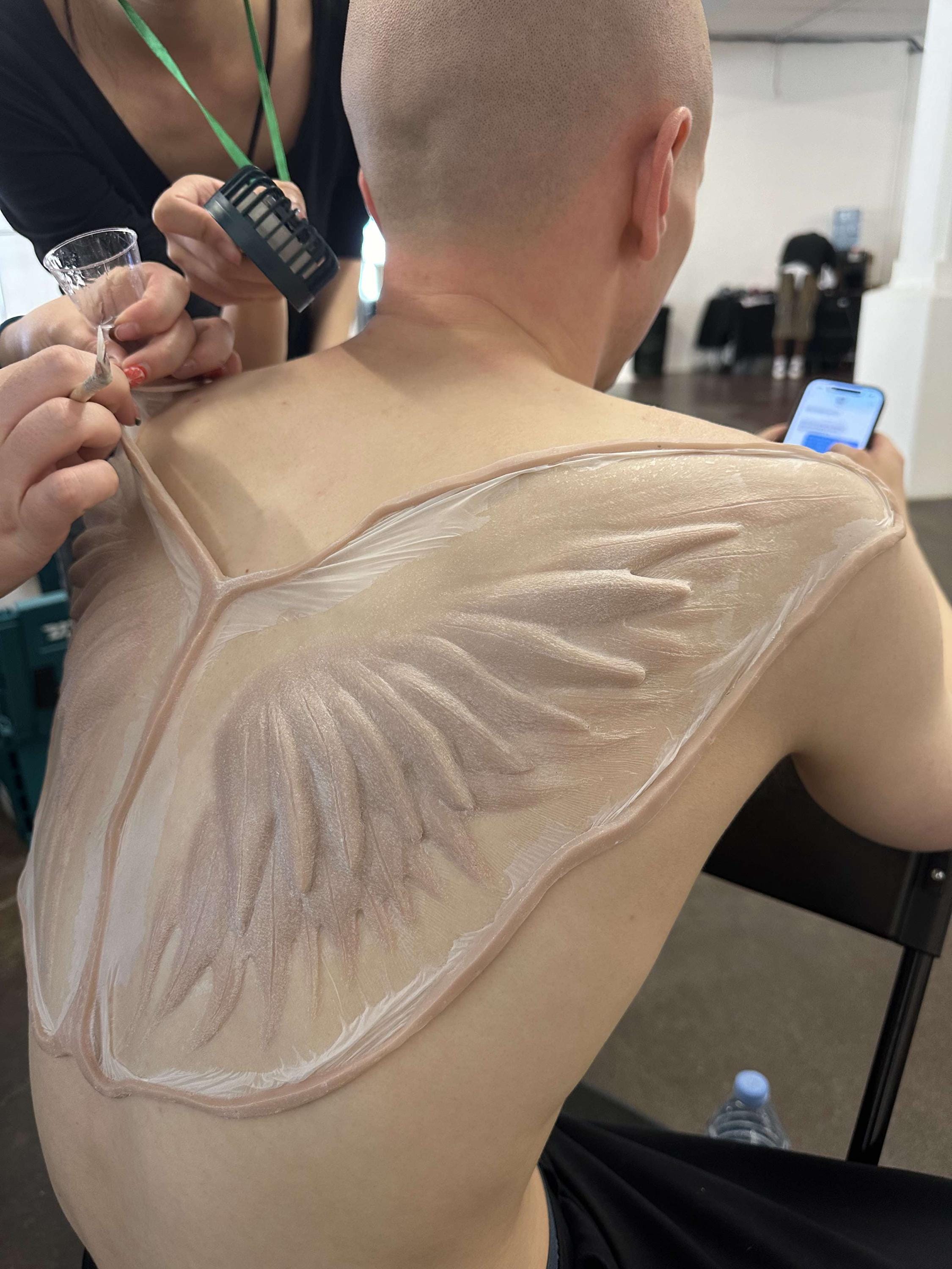 Prosthetic Silicone Wings, Wings, Fancy Dress, Fairy Wings, Halloween ...