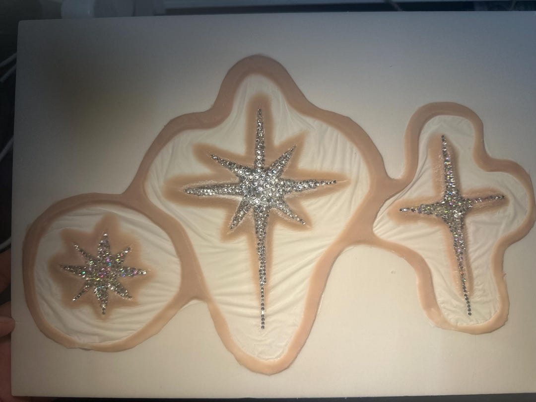Handmade Silicone Star Prosthetics: Diamante Cosplay SFX Makeup - Etsy
