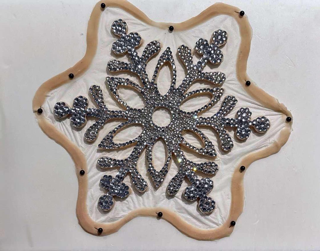 Handmade Diamante Snowflake Silicone Prosthetic: SFX Cosplay Makeup - Etsy