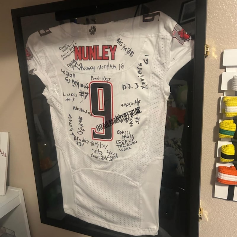 Jersey Display Shadow Box - Etsy