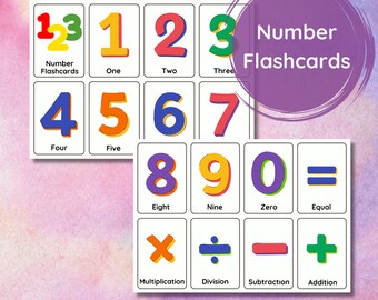 Color Cards, Educational Printable Cards, Kids Flash Card, Montessori ...