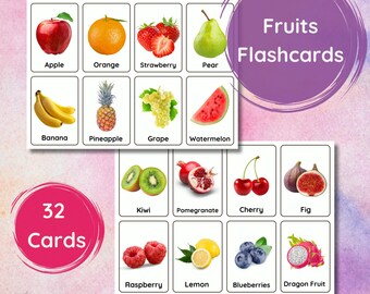 Color Cards, Educational Printable Cards, Kids Flash Card, Montessori ...