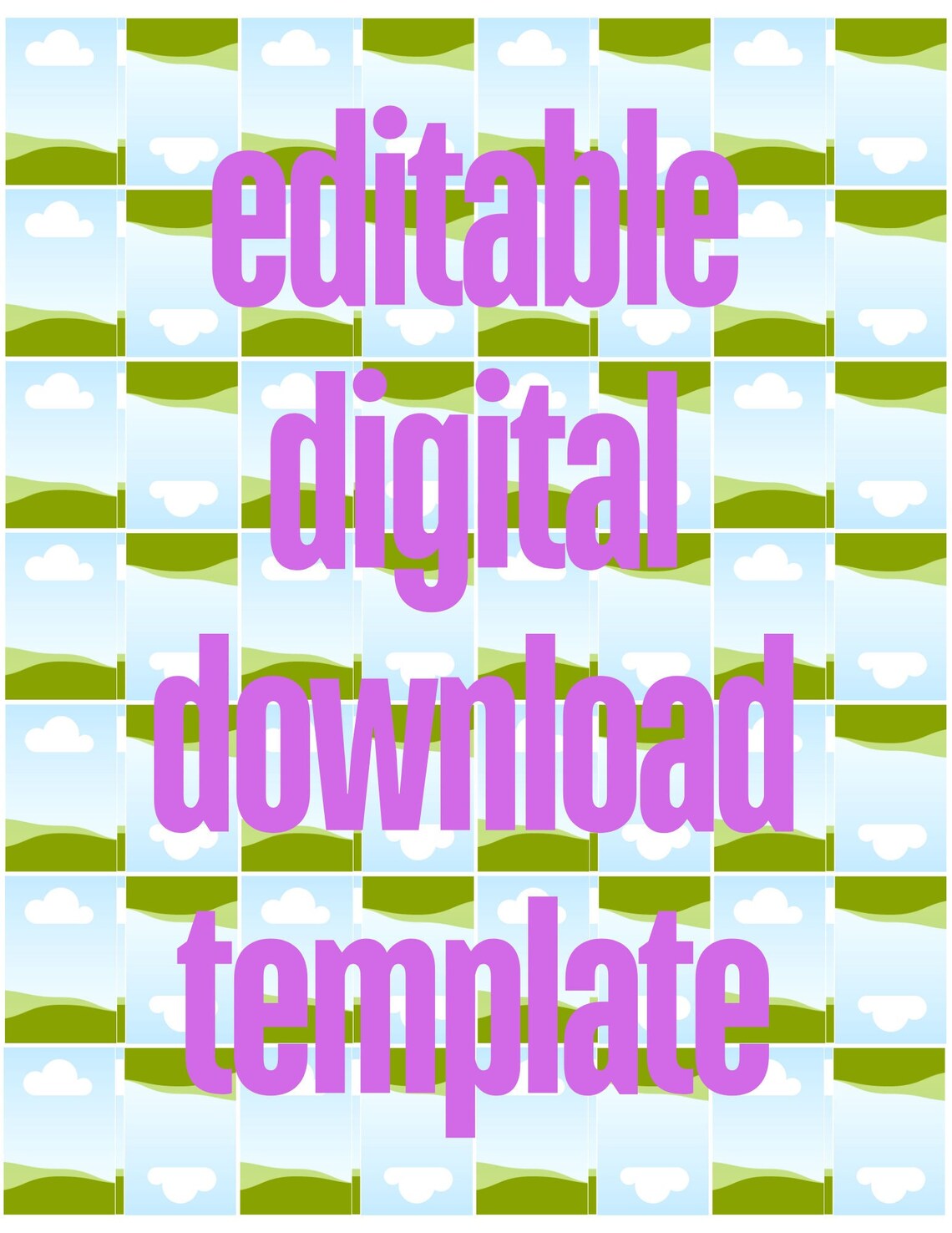 Mini Book Editable Digital Download Template - Etsy