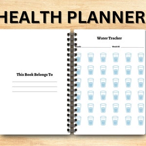 31 Pages Medical Planner Health Journal Medical Organizer Notebook ...