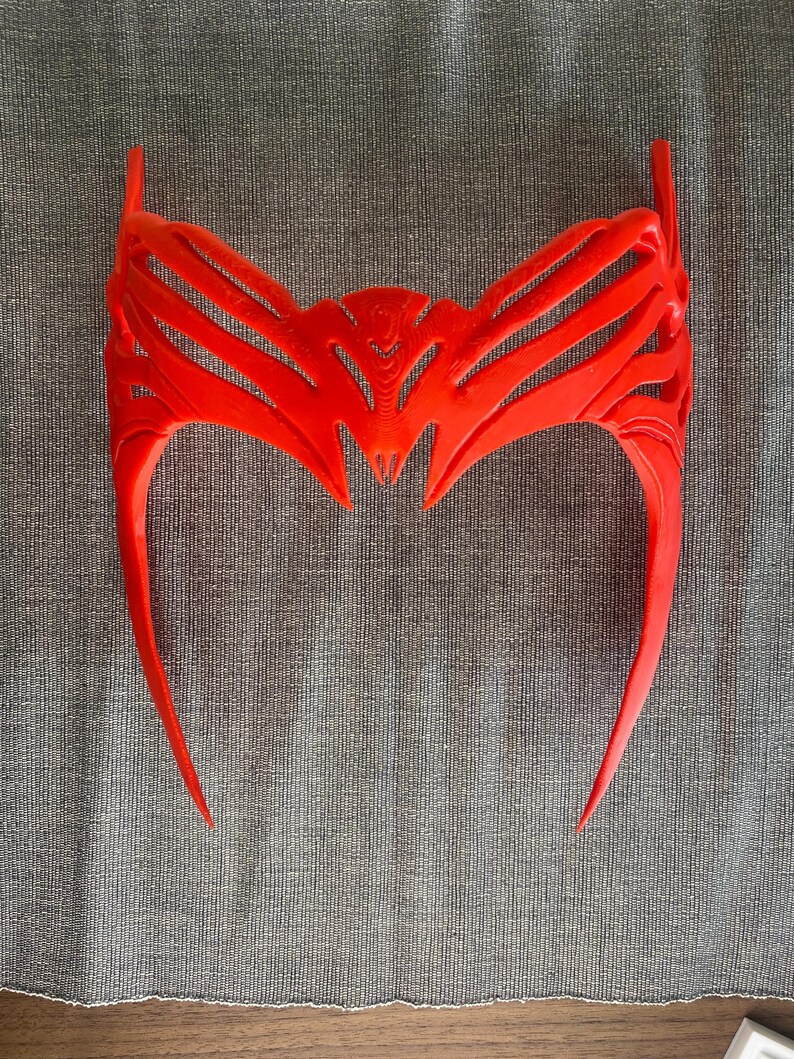 Scarlet Witch Crown 3D Printed Marvel Cosplay Tiara Headress - Etsy