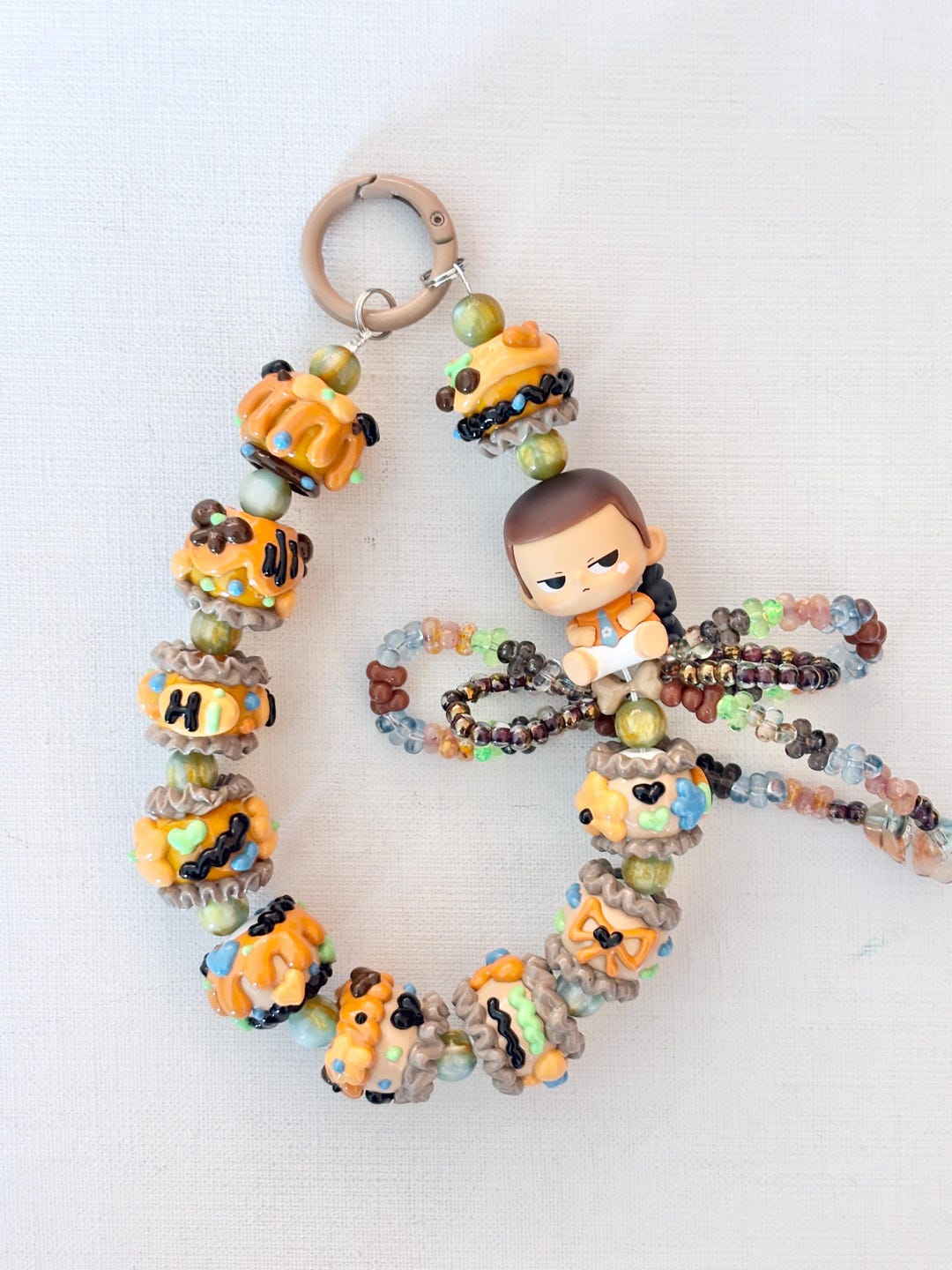 Authentic POPMART Pop Beans Keychain | Phone Charm| Purse Charm | Molly ...