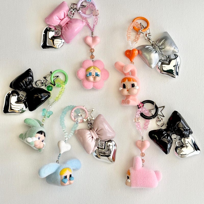 Cry Baby Popmart Keychain - Etsy
