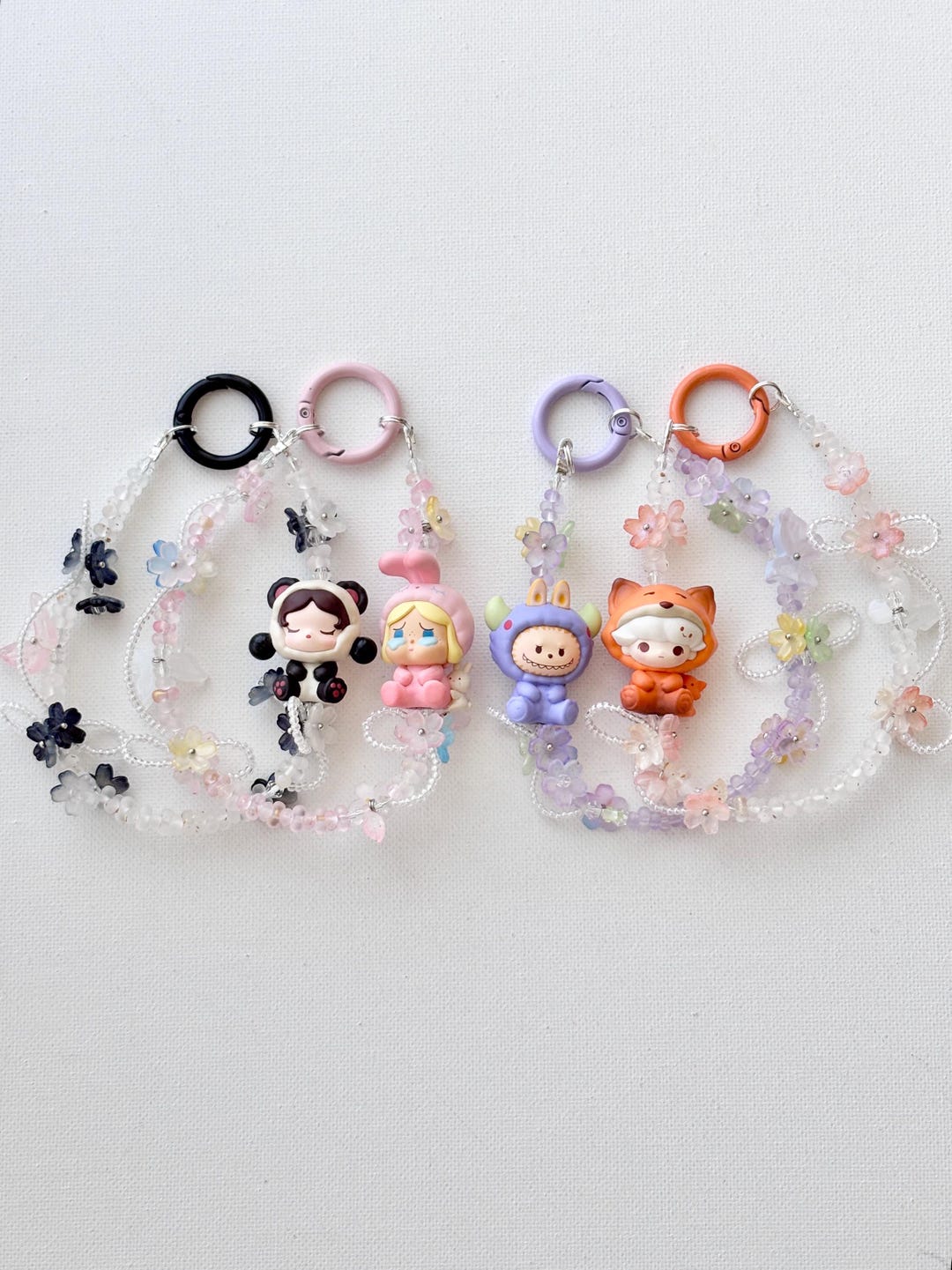 Pajama Party Pop Bean Keychain| Authentic POPMART Pop Beans Keychain ...