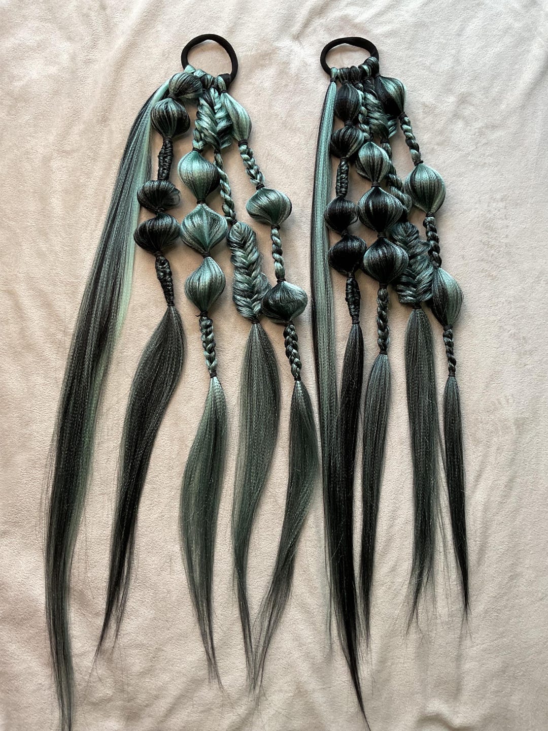 Reusable Braids, Softball Braids, Festival Hair, Rave Braids, Braided ...