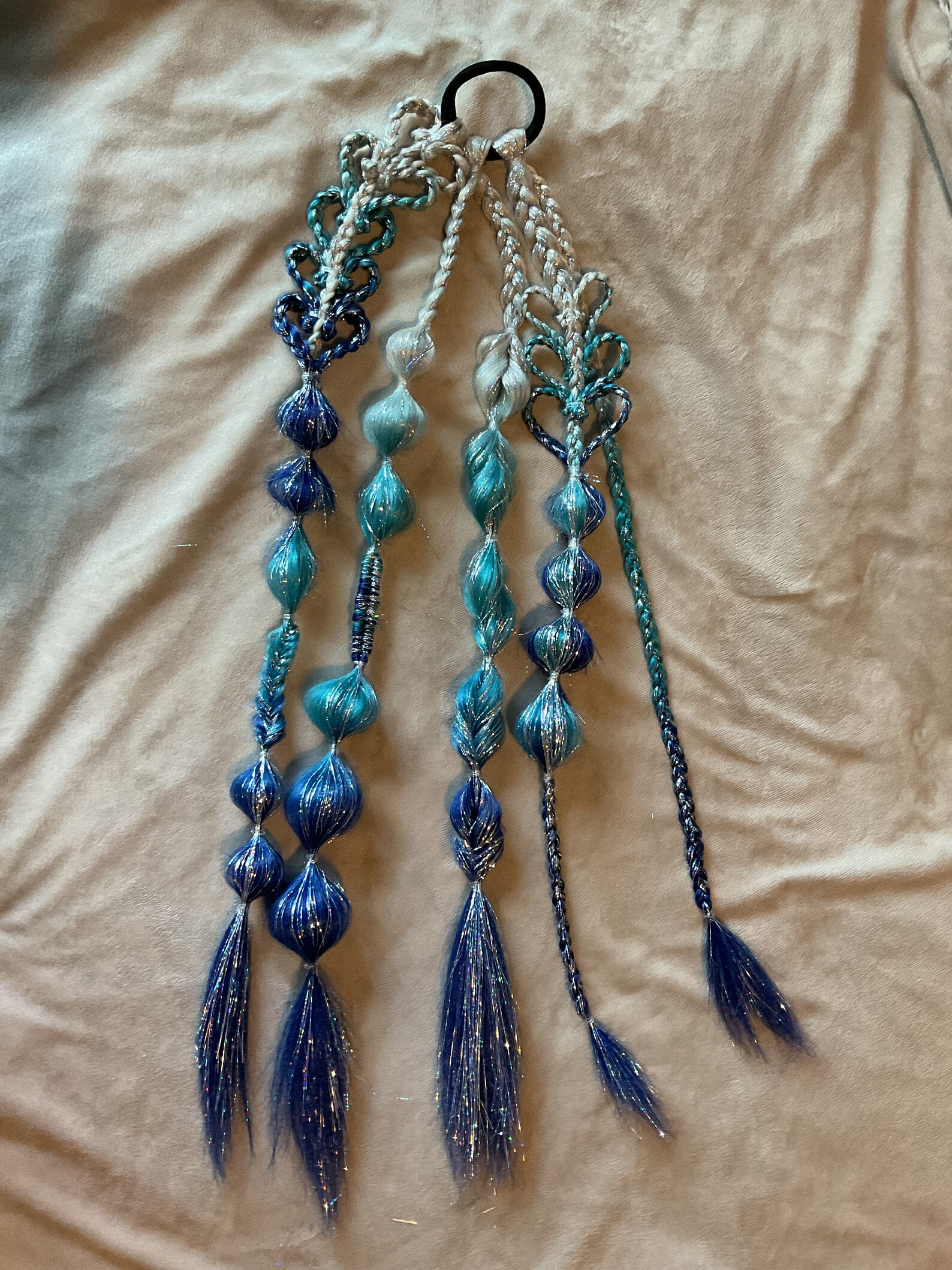 Reusable Braids, Softball Braids, Festival Hair, Rave Braids, Braided ...