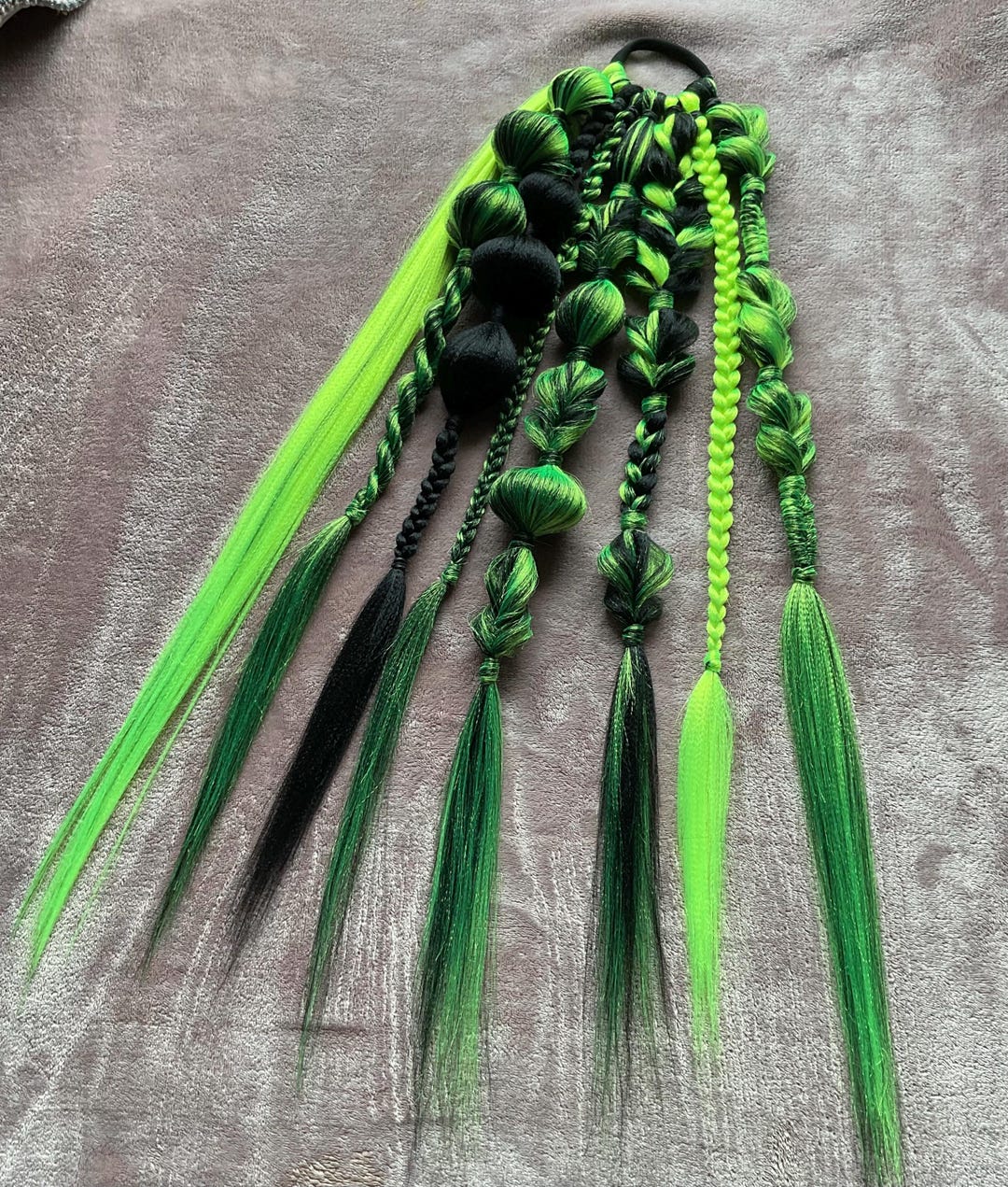 Reusable Braids, Softball Braids, Festival Hair, Rave Braids, Braided ...