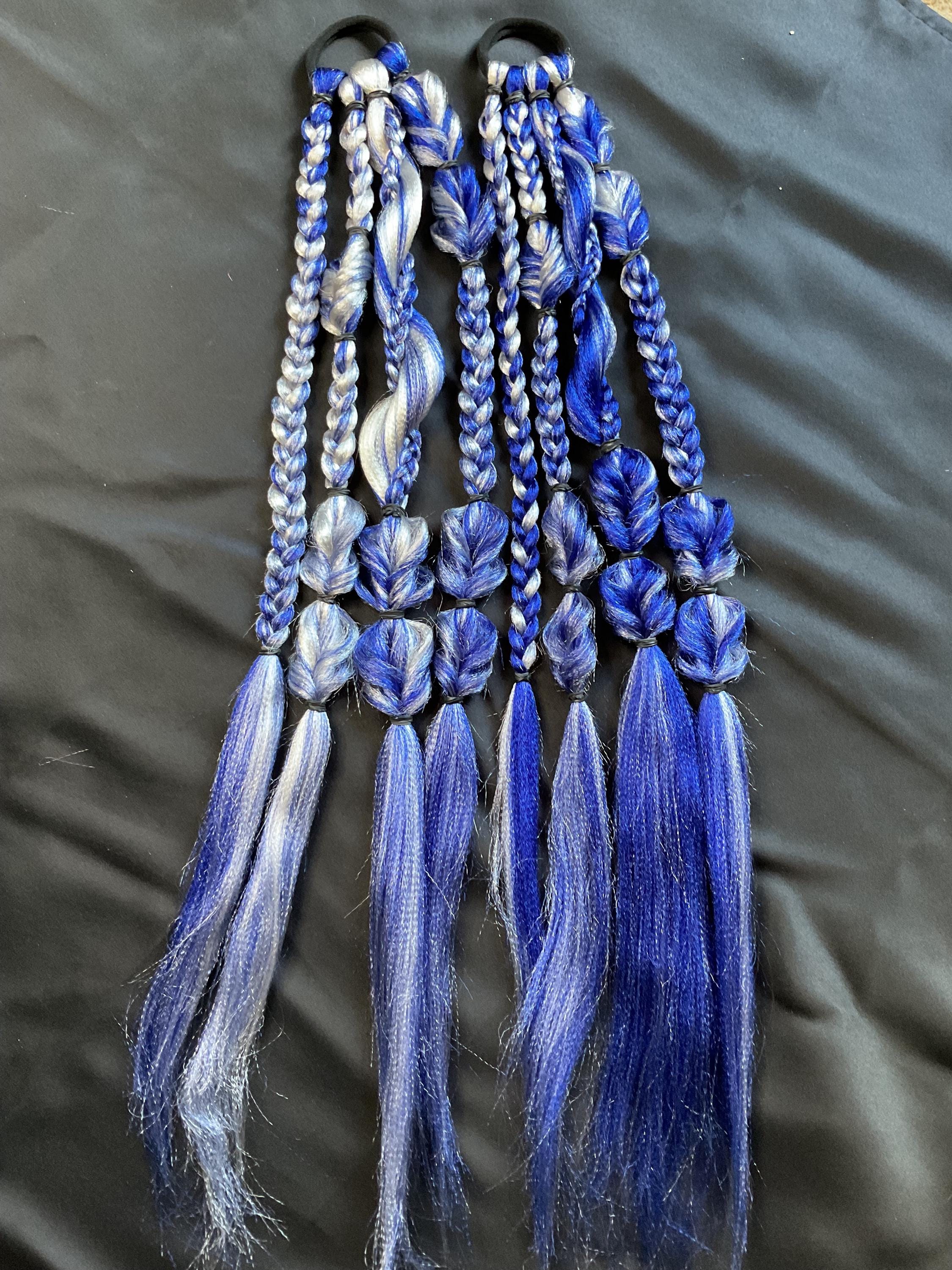 Reusable Braids, Softball Braids, Festival Hair, Rave Braids, Braided ...