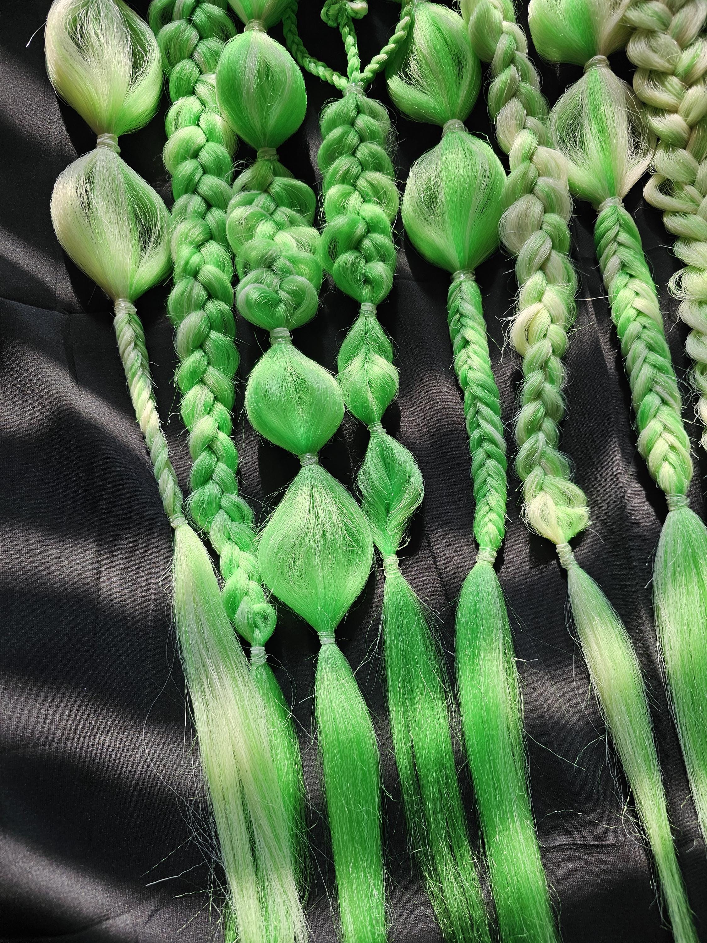 Reusable Braids, Softball Braids, Festival Hair, Rave Braids, Braided ...