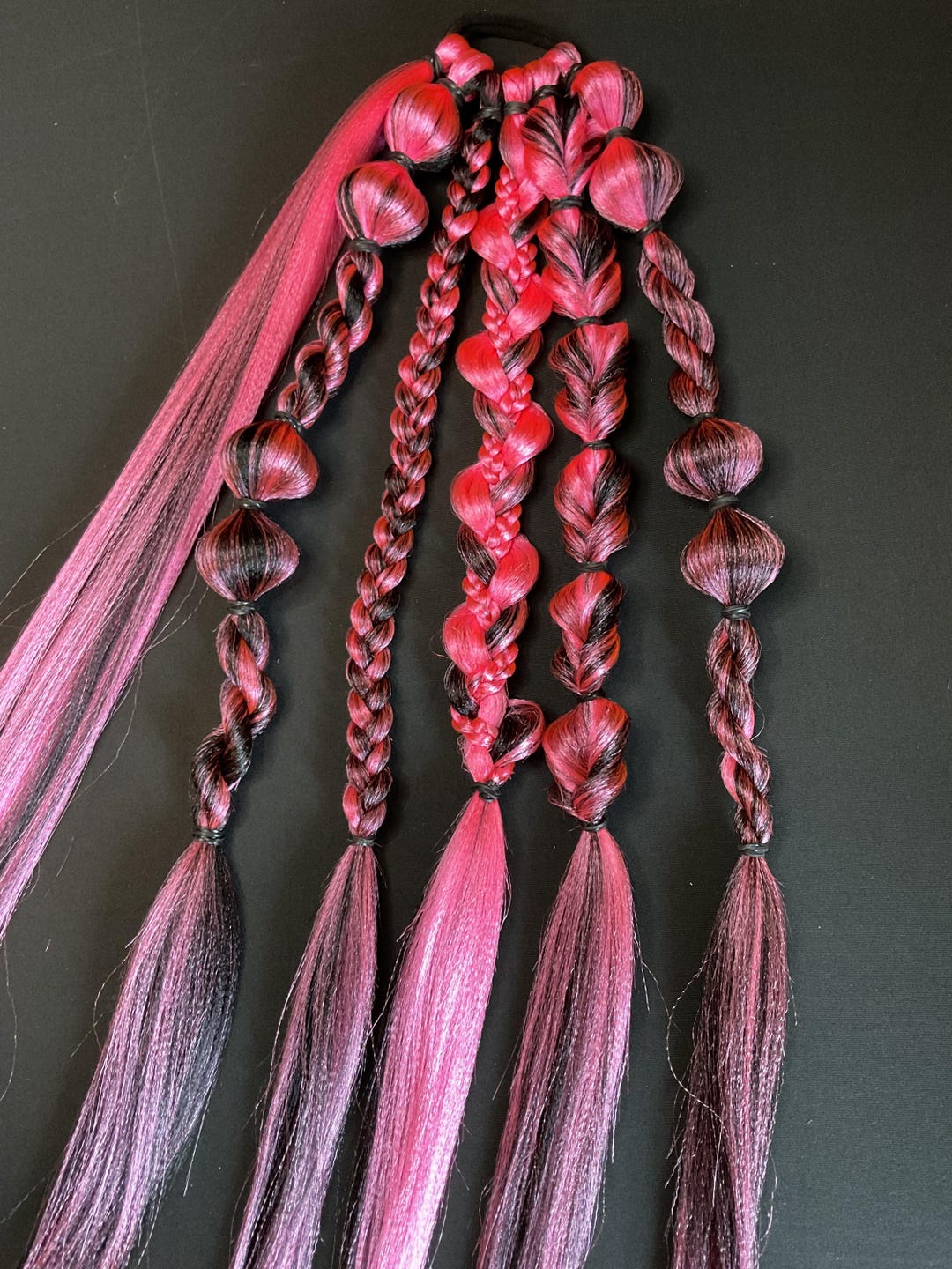 Reusable Braids, Softball Braids, Festival Hair, Rave Braids, Braided ...