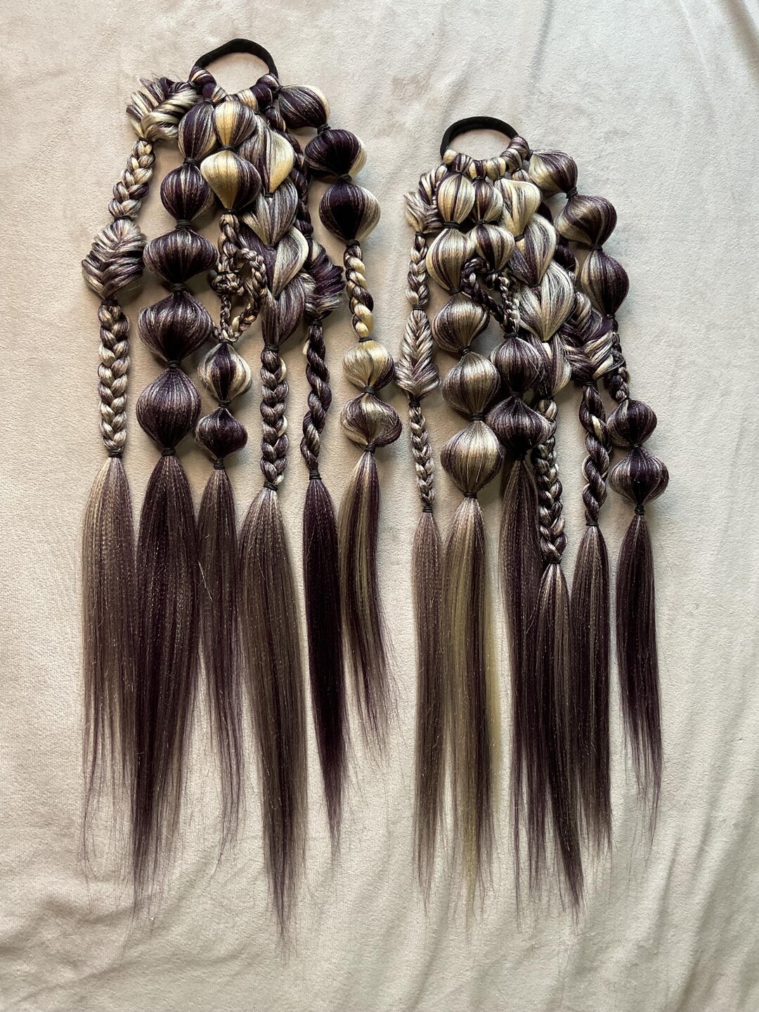 Reusable Braids, Softball Braids, Festival Hair, Rave Braids, Braided ...