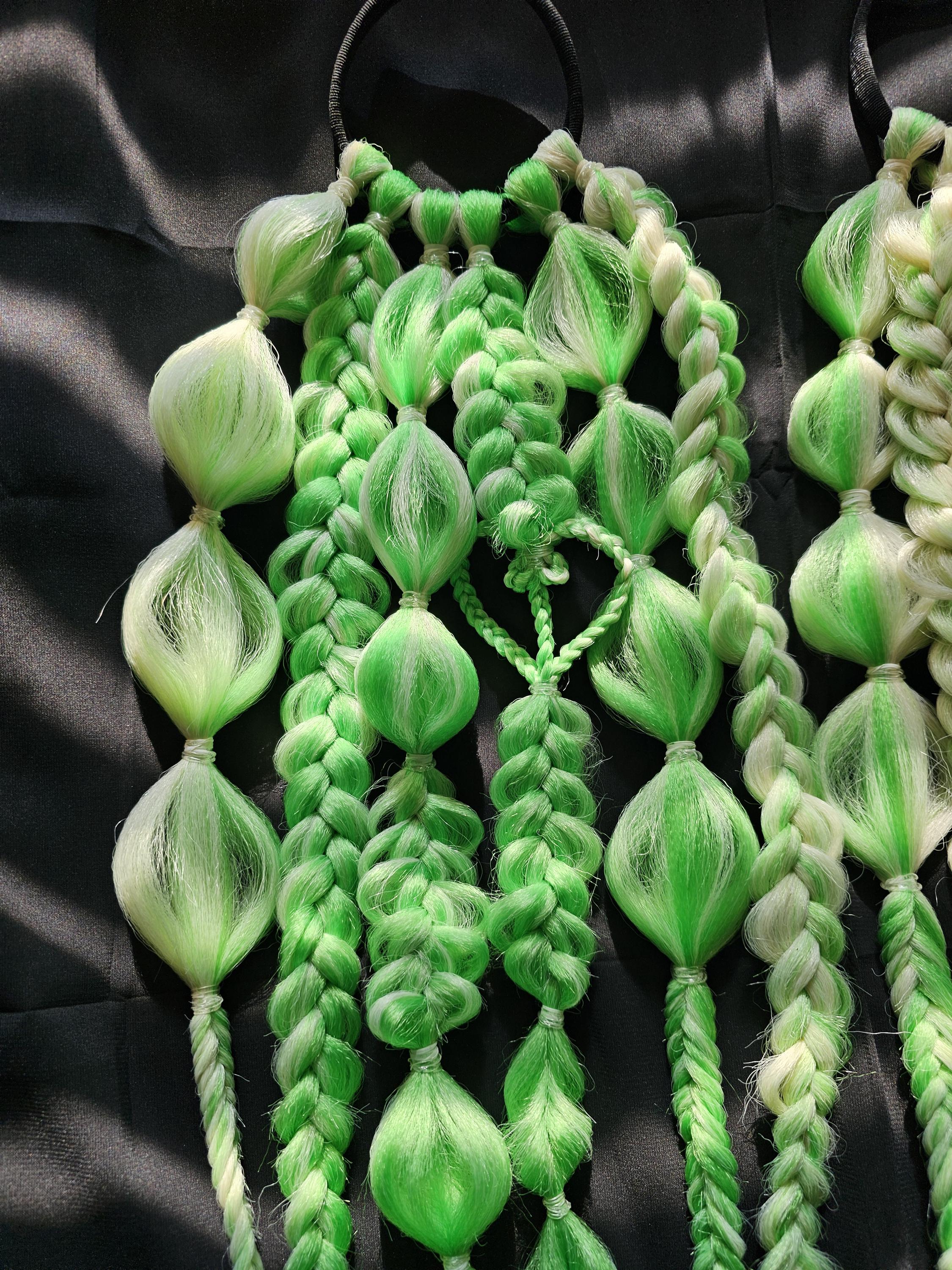 Reusable Braids, Softball Braids, Festival Hair, Rave Braids, Braided ...