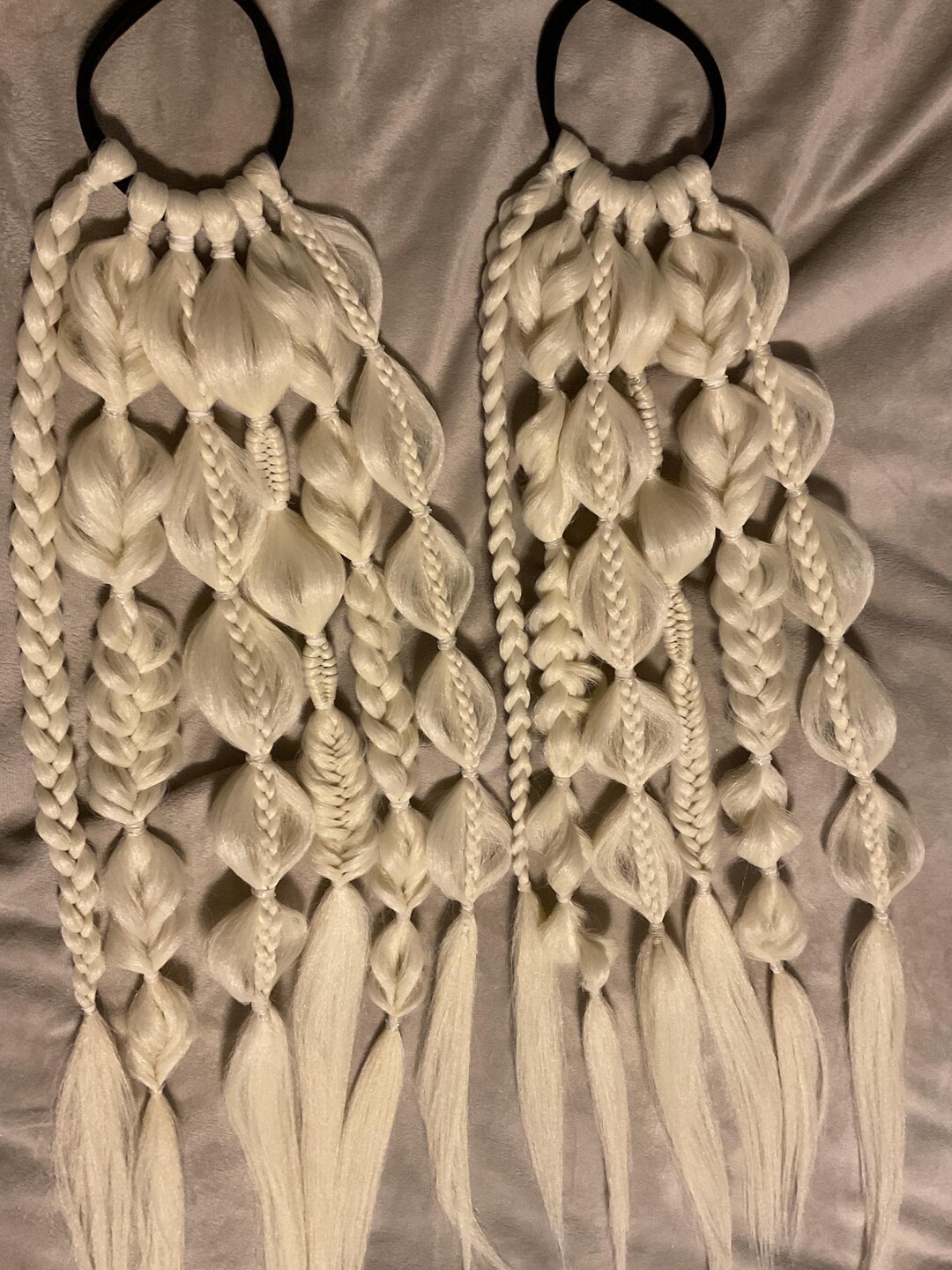 Reusable Braids, Softball Braids, Festival Hair, Rave Braids, Braided ...