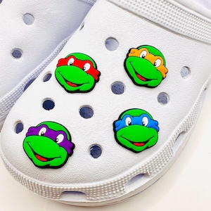 Ninja Turtles Croc Charms, Ninja Turtles Shoe Charms, Turtle Clog ...